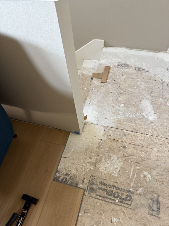 Follow up on Floor Plan submission - Laminate University